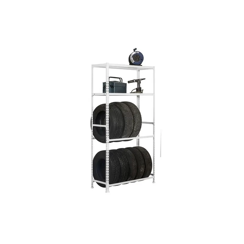 Etagère 4 niveaux 800 kg - KIT SIMONGARAGE PLUS 4/400 - 1000 x 2000 x 400 mm SIMONRACK 8435104944202