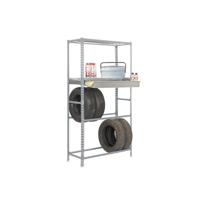Etagère 4 niveaux + 1 tiroir 720kg - Kit SIMONRACING BOX MEGAPLUS 3/400 -1200x2000x400mm ...