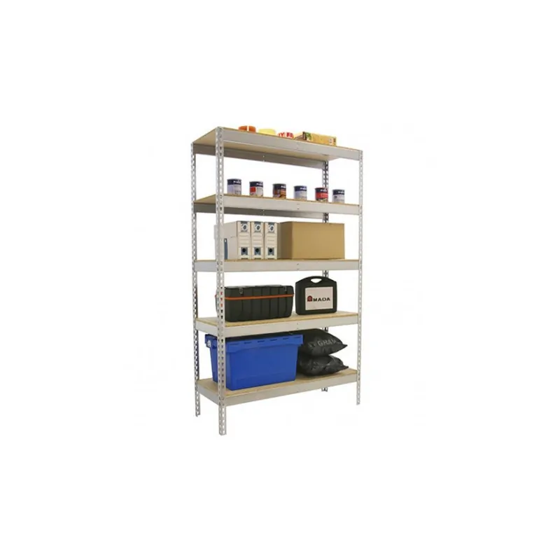 Etagère métallique 5 niveaux - 2000x1500x600 - 600kg - SIMONFORTE CHIPBOARD ST-1506-5 ...