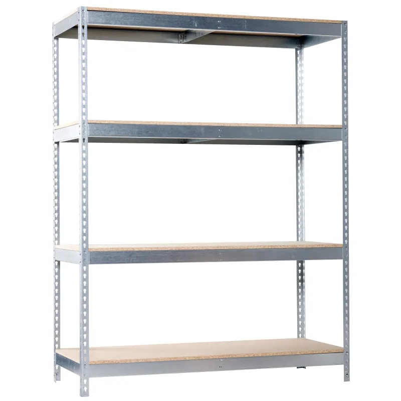Etagère métallique 4 niveaux - 2000x1200x450 - 400kg - ECOFORTE CHIPBOARD EF-1204-4 / SIMONRACK ...
