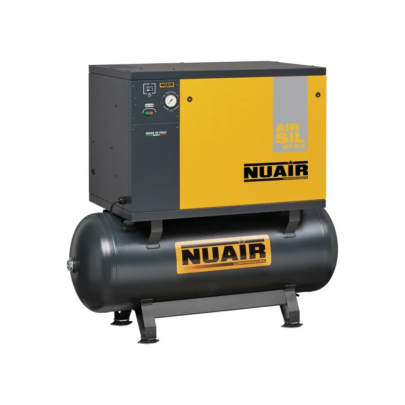 Compresseur d'air à piston insonorisé 5.5 CV, 270 L, 400V tri NUAIR ... Compresseur d'air à piston insonorisé 5.5 CV, 270 L, 400V tri NUAIR ...