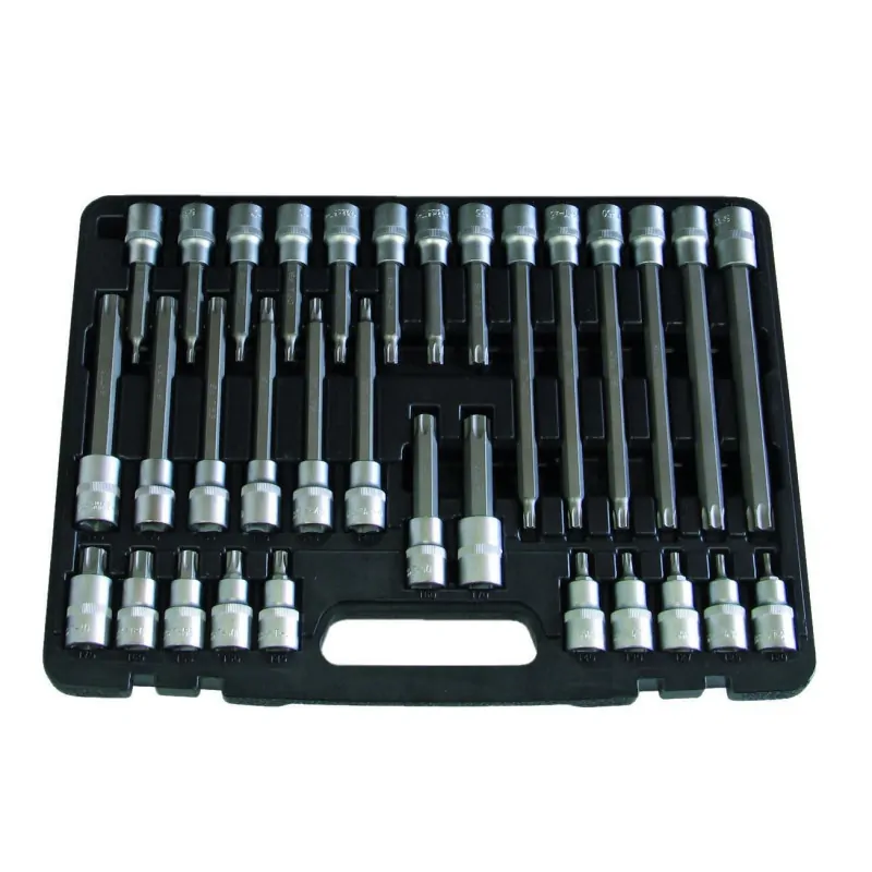 Coffret douilles embouts torx 1 2 (32 pcs) CLAS OM 2333