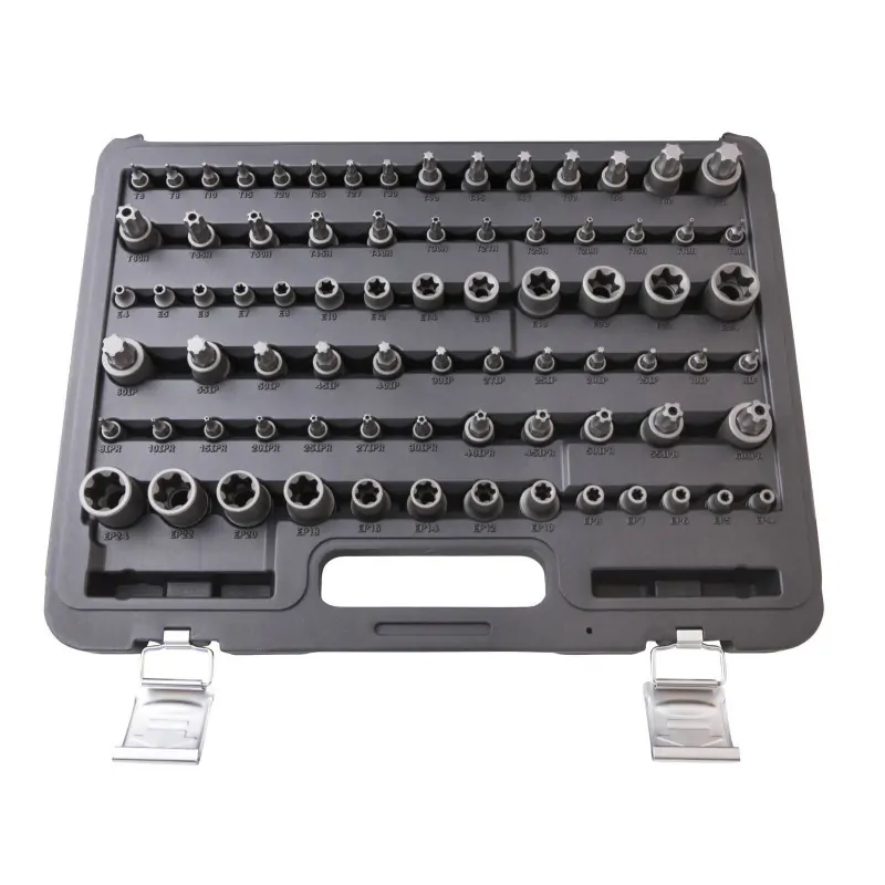 Coffret douilles et douilles embouts ts-torx-torx plus (77pcs) CLAS OM 2338