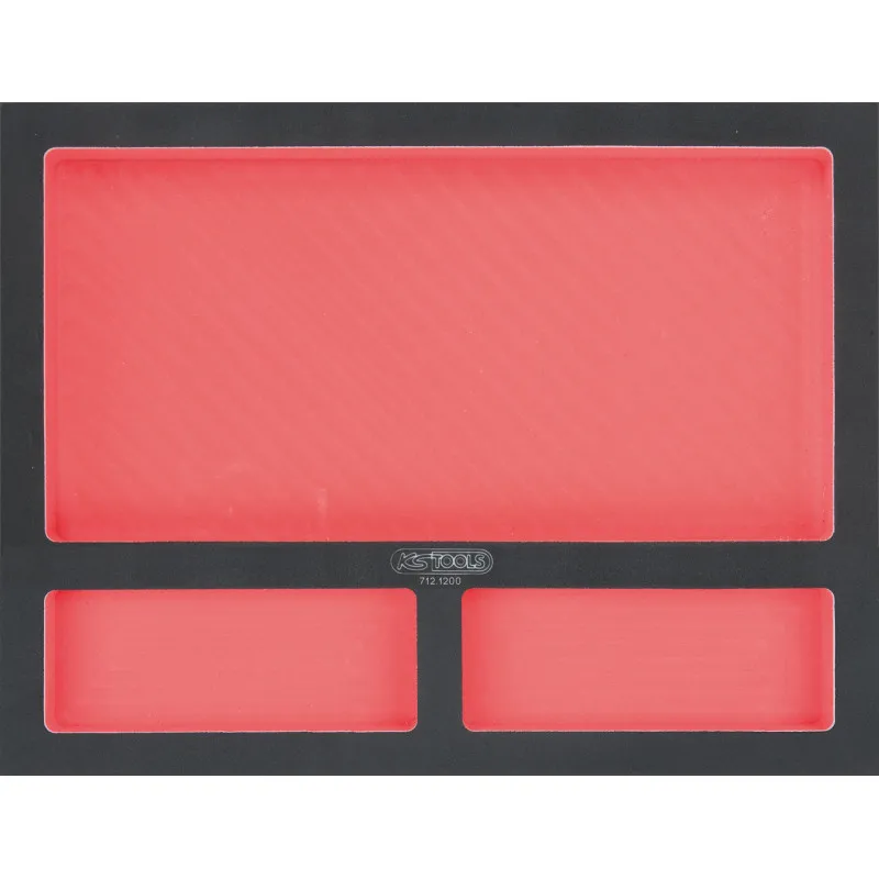 Module vide 1/2 - 3 compartiments KS TOOLS 712.1200