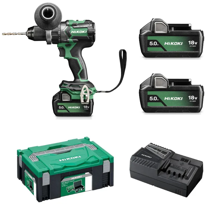 Perceuse à percussion 18V 5Ah 140 Nm HIKOKI - DV18DCWPZ