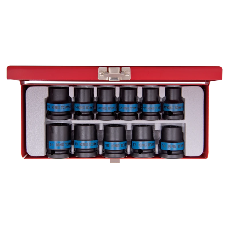 Coffret De Douilles À Choc 1/2" 11 Pièces King Tony - 4412MP