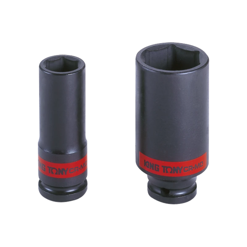 Douille À Chocs Longue À Paroi Fine En Pouces 6 Pans 1/2" King Tony